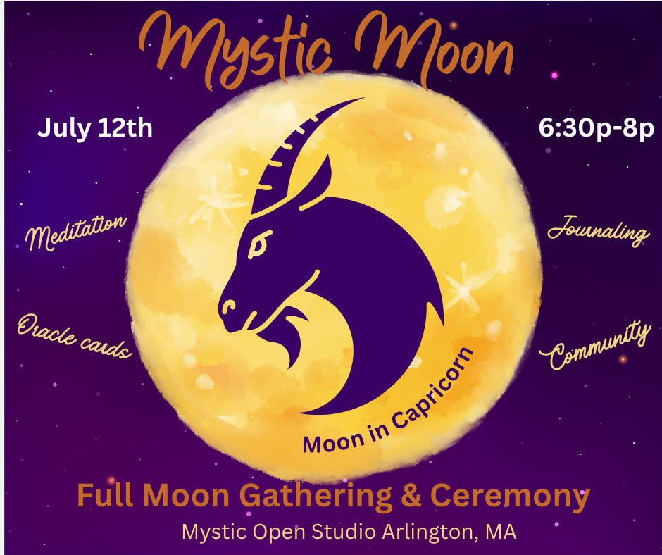 Jul 12 | Mystic Moon Full Moon Gathering | Arlington, MA Patch