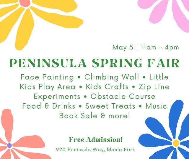 May 5 | Spring Fair | Menlo Park, CA Patch