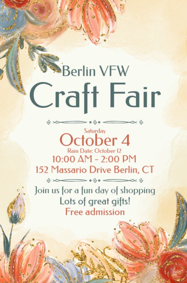 Oct 4 | Outdoor Craft Fair | Berlin, CT Patch