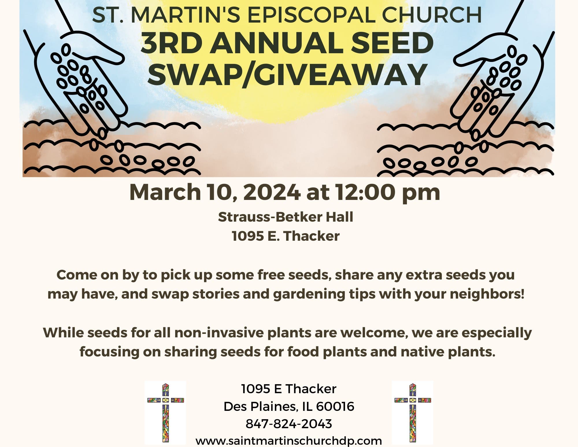 Mar 10 | 3rd Annual Seed Swap/Giveaway | Des Plaines, IL Patch