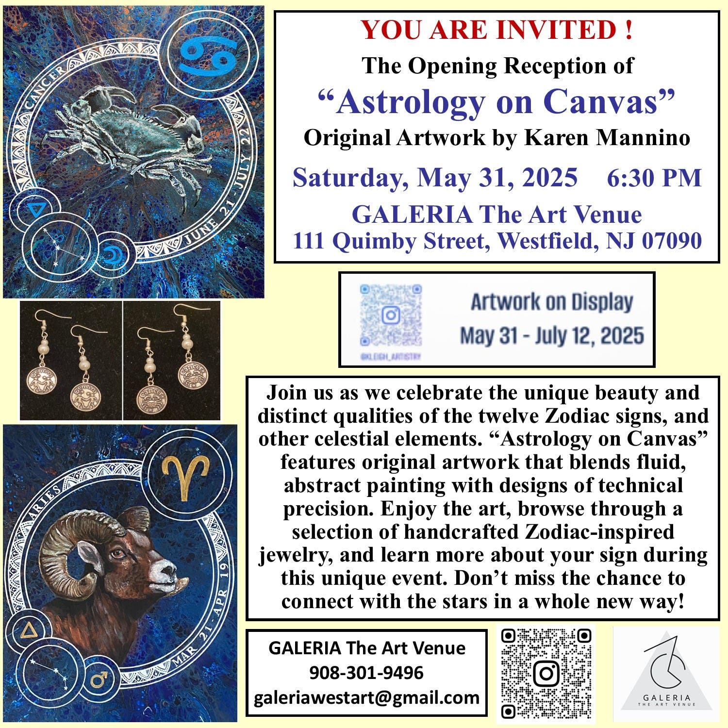 May 31 YOU ARE INVITED Astrology On Canvas Opening Reception And may-31-you-are-invited-astrology-on-canvas-opening-reception-and