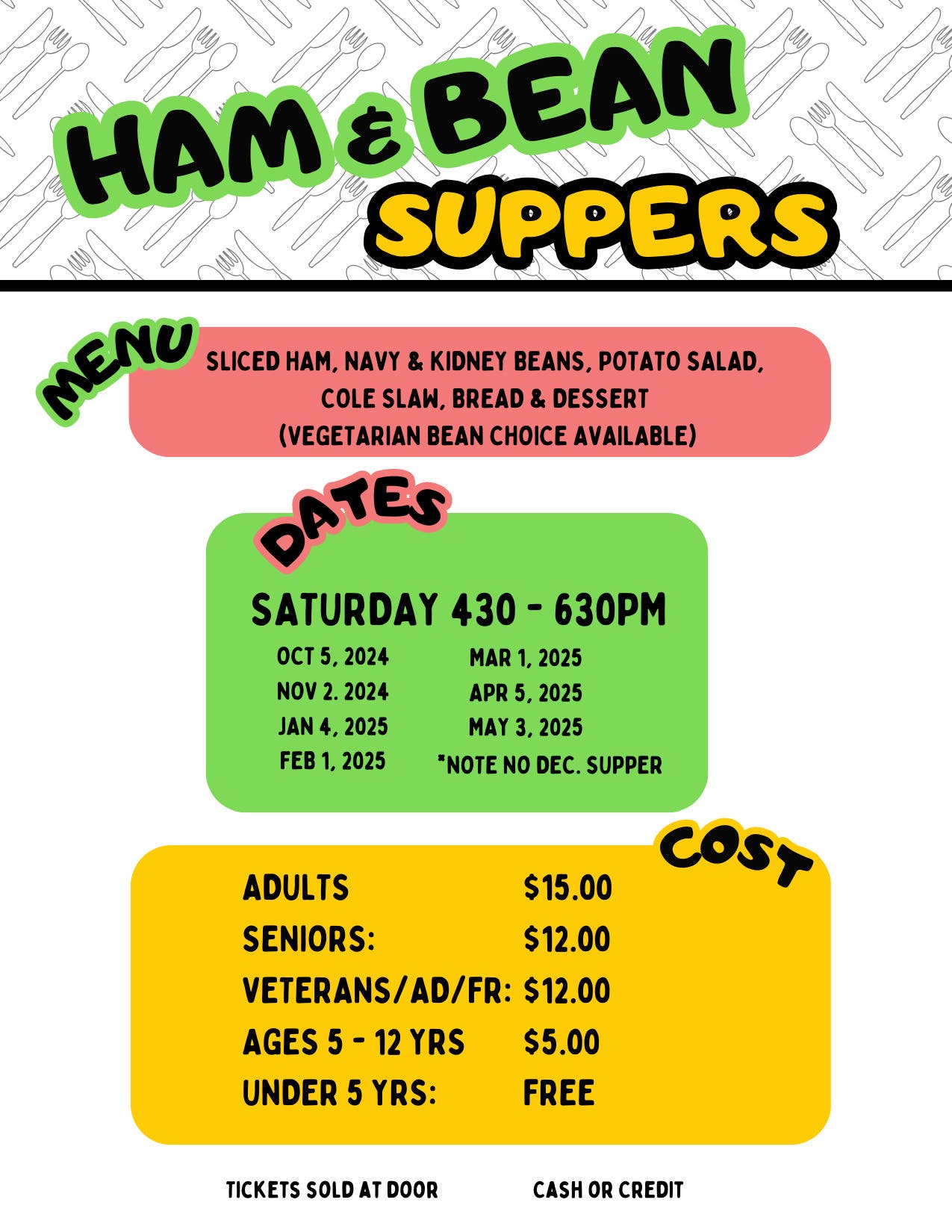 Jan 4 | Ham & Bean Supper | Nashua, NH Patch