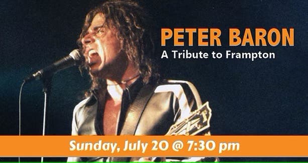 Jul 20 | Peter Baron - Tribute To Peter Frampton | New Hope, PA Patch