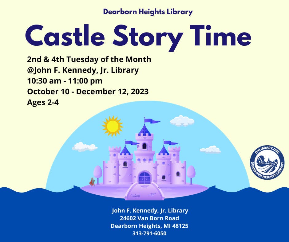 Dec 12 | Castle Story Time | Dearborn, MI Patch