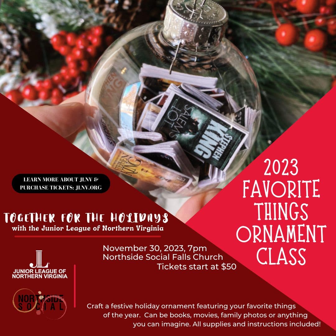 Nov 30 | Together for the Holidays: 2023 Ornament-Making Class | McLean ...