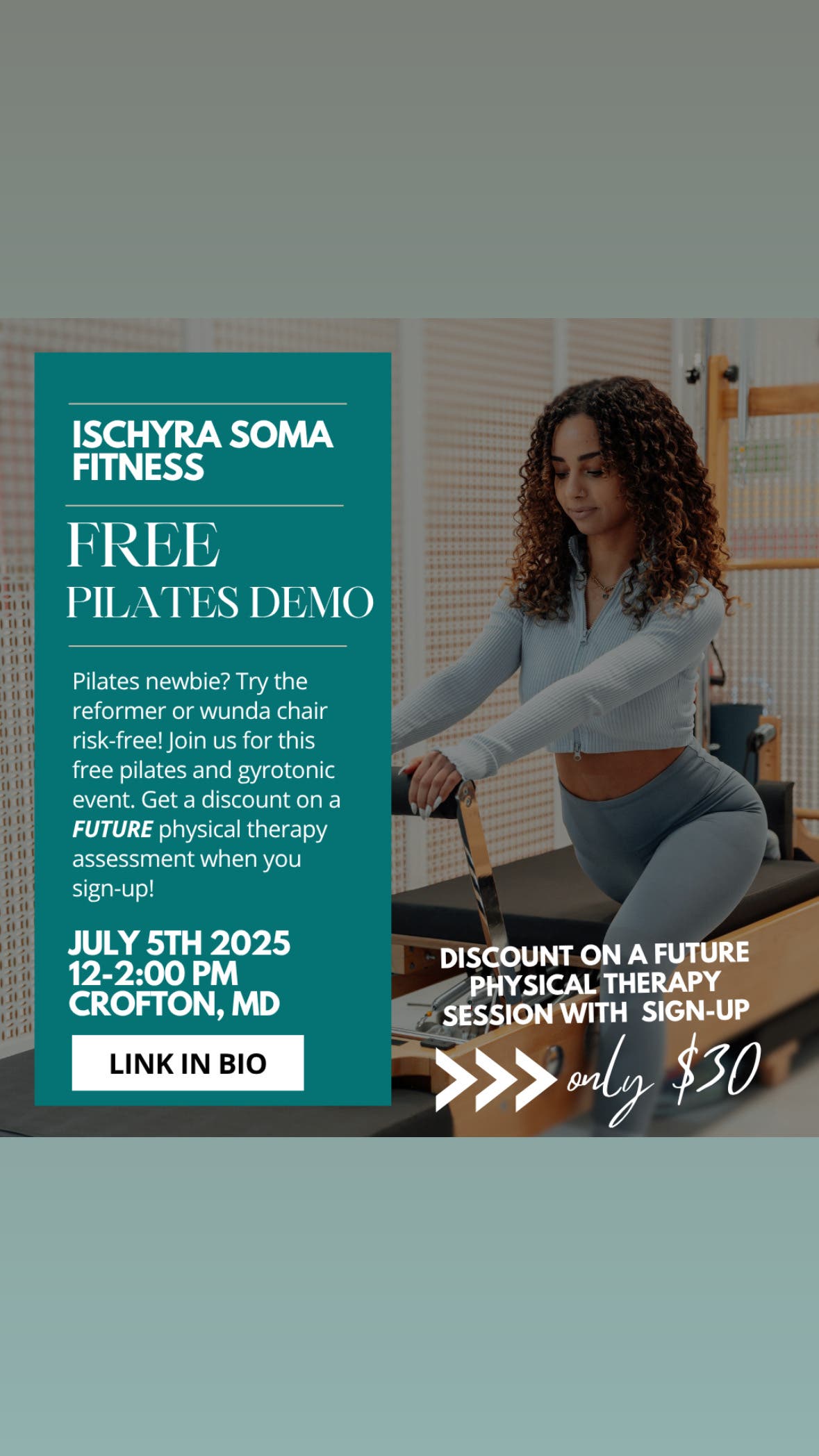 Jul 5 | FREE Pilates and GYROTONIC Event! 🌟 | Crofton, MD Patch