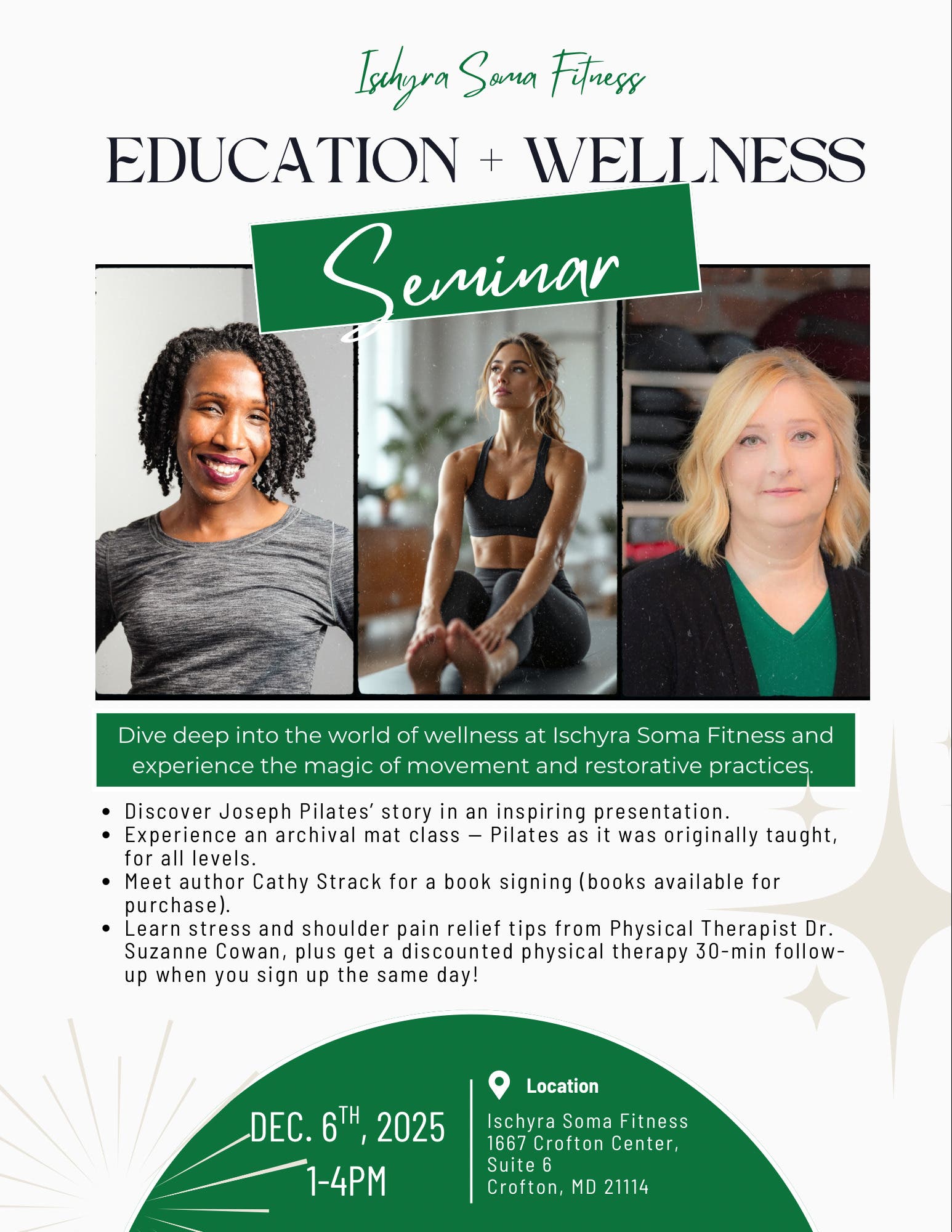 Dec 6 | Education & Wellness Seminar | Crofton, MD Patch