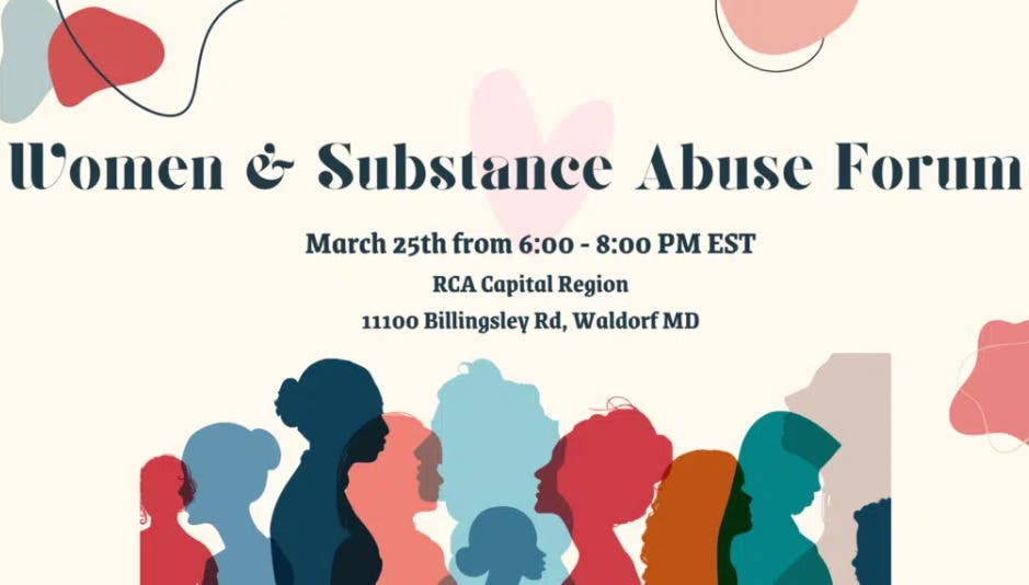 Mar 25 | RCA Capital Region Presents "Women & Substance Abuse" Forum on ...