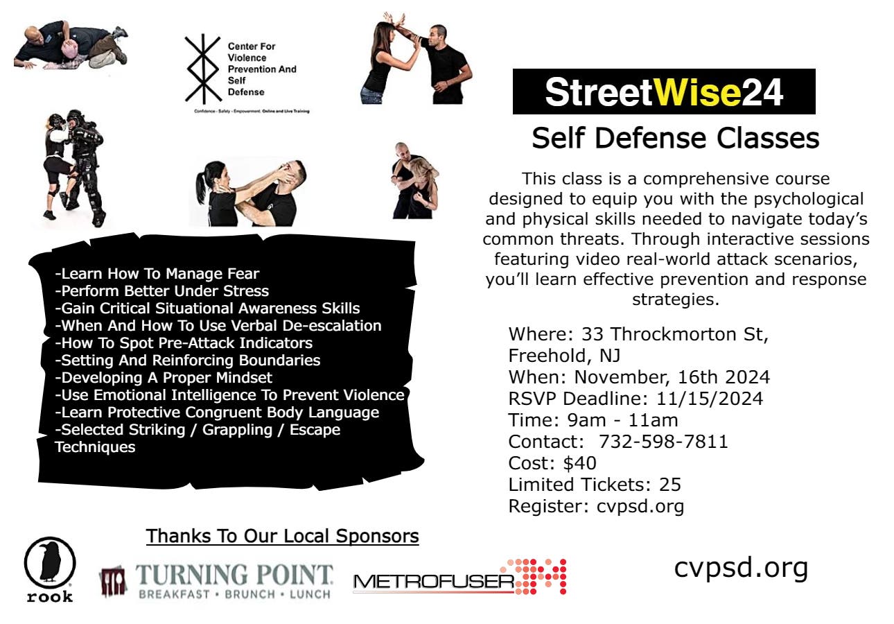 StreetWise24 Self-Defense - Adult Martial Arts - Women's Self Defense ...