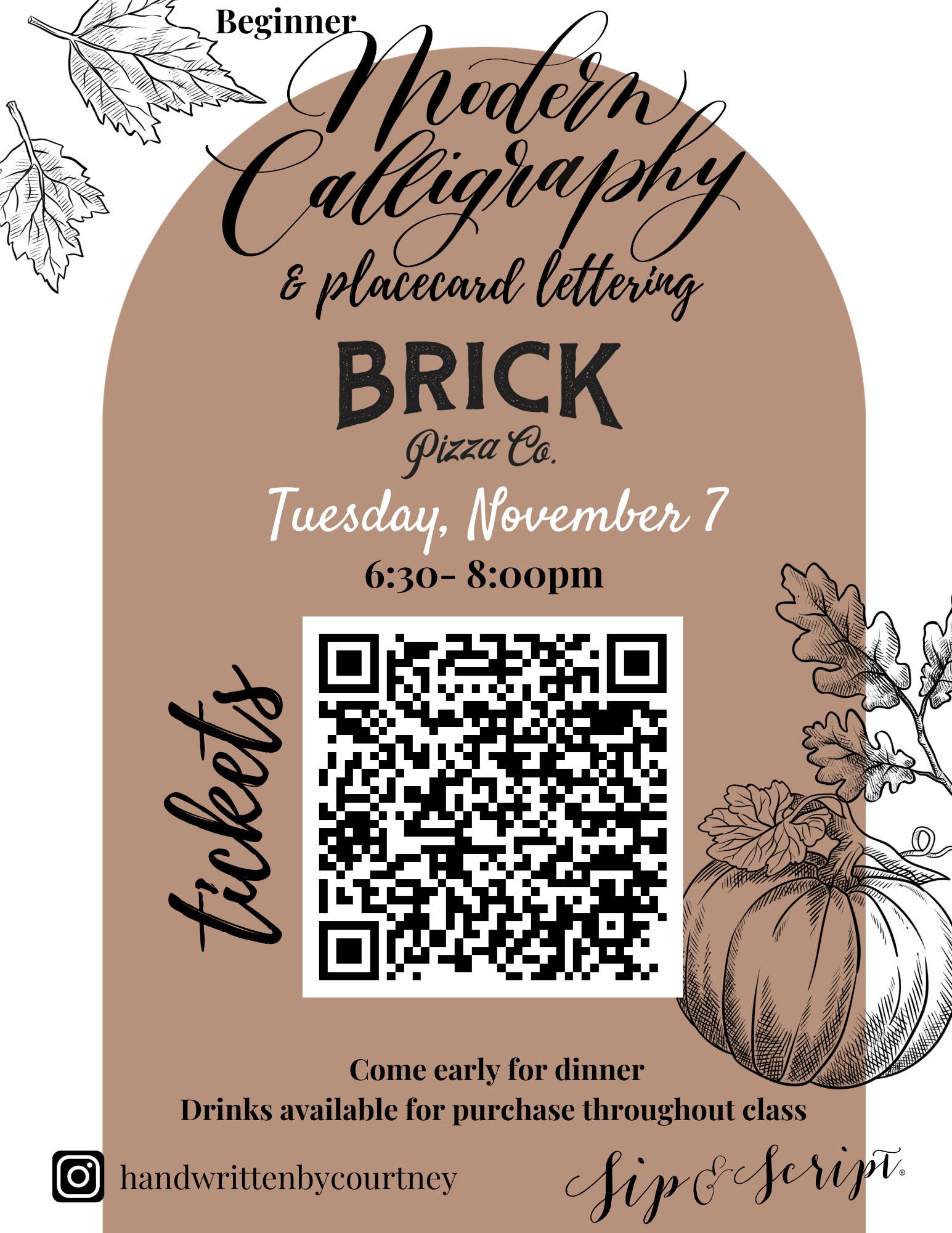 Nov 7 | Sip and Script: Beginner Class | Bristol, RI Patch