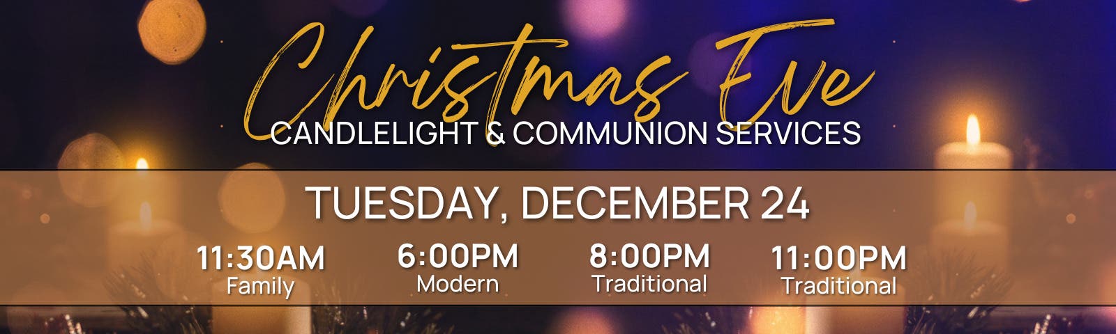 Dec 24 | Christmas Eve at Canton First Methodist | 8pm Traditional ...
