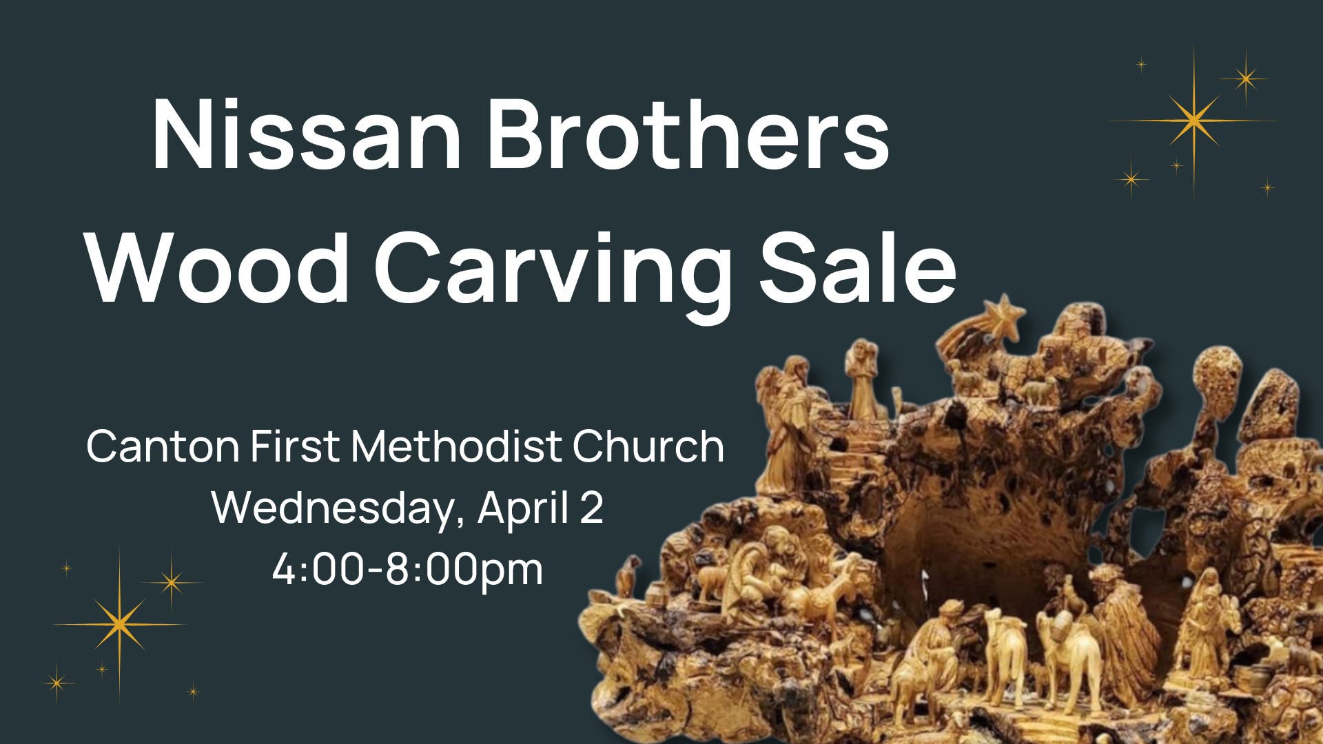 Apr 2 | Nissan Brothers Wood Carving Sale | Canton, GA Patch