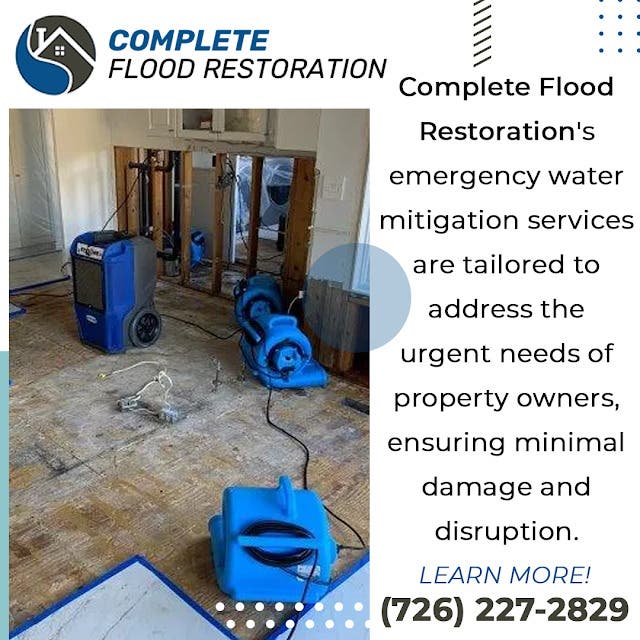 Complete Flood Restoration Excels in Emergency Water Mitigation in San ...
