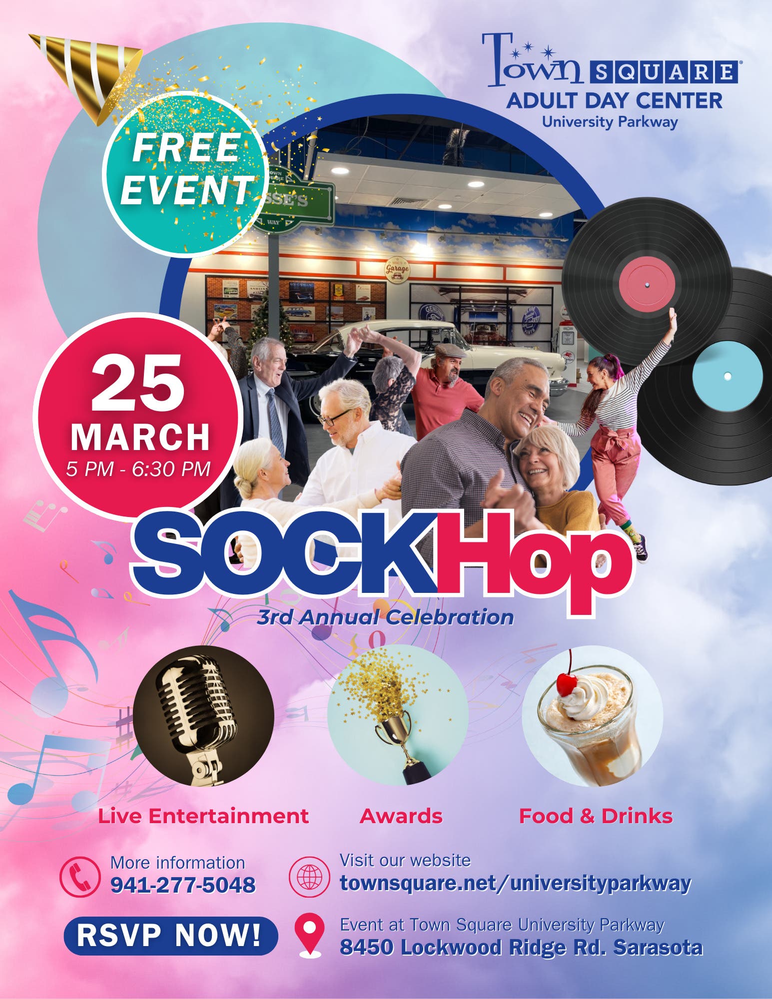 Mar 25 | Sock Hop Event | Sarasota, FL Patch