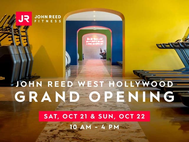 Fitness, Music, and Art Converge: JOHN REED Debuts in WeHo! | West ...