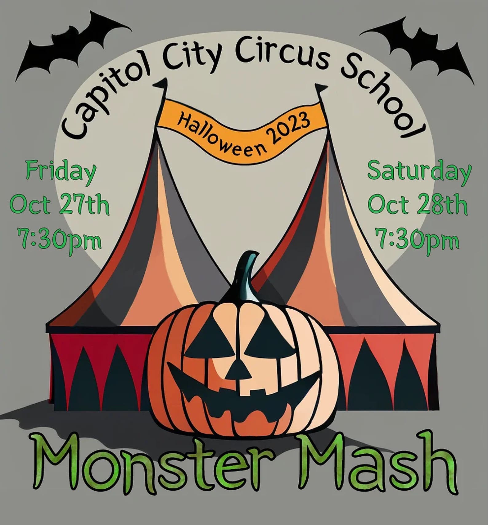 Oct 28 | Capitol City Circus Presents Monster Mash | Washington DC, DC ...
