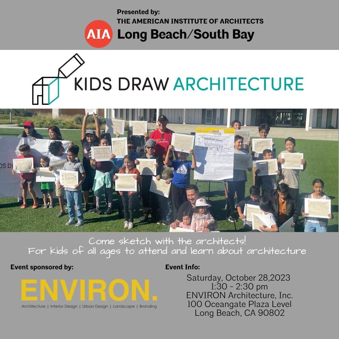 Oct 28 | Kids Draw Architecture | Long Beach, CA Patch