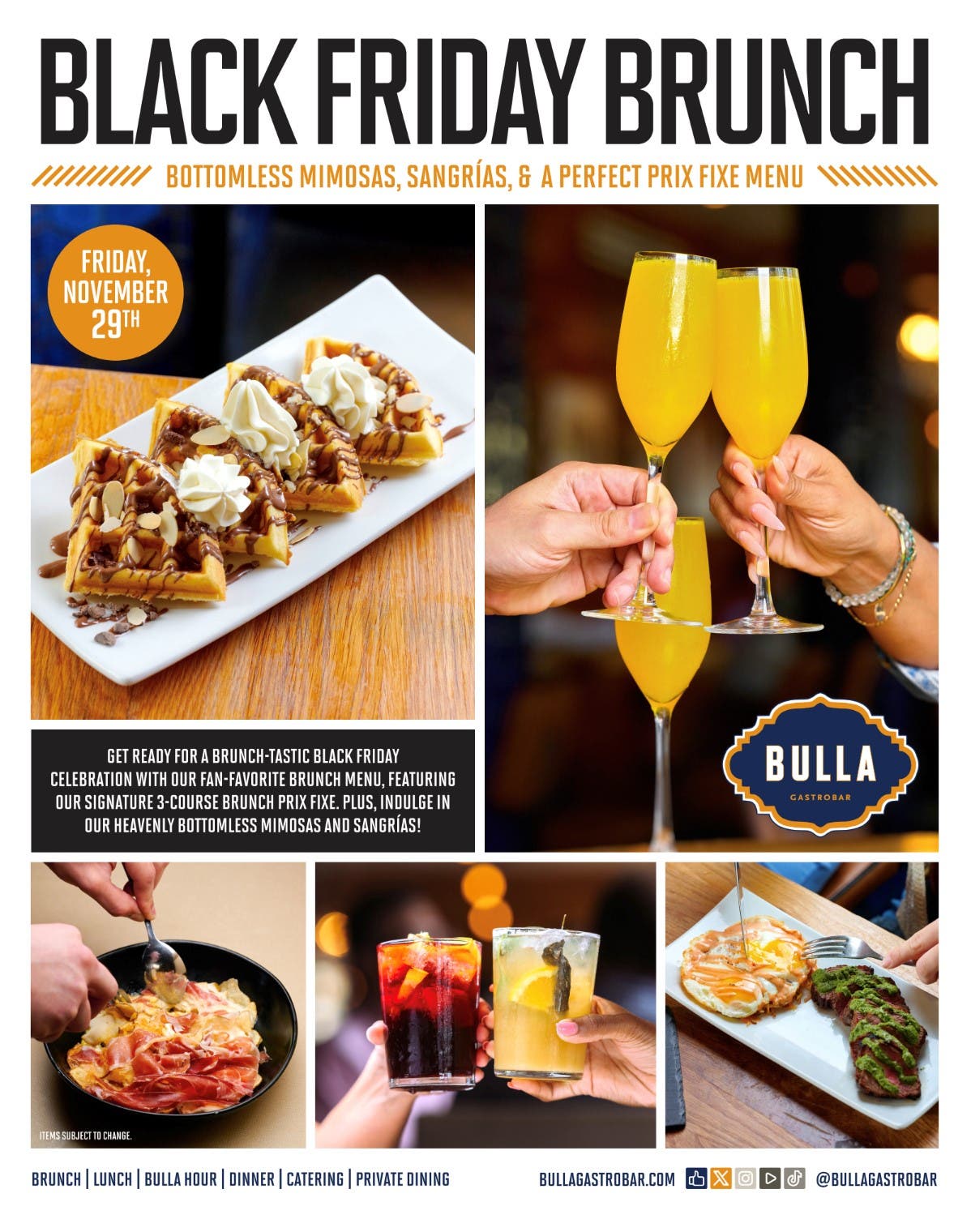 Nov 29 | Add Black Friday Brunch & Bottomless Mimosas & Sangrias ...