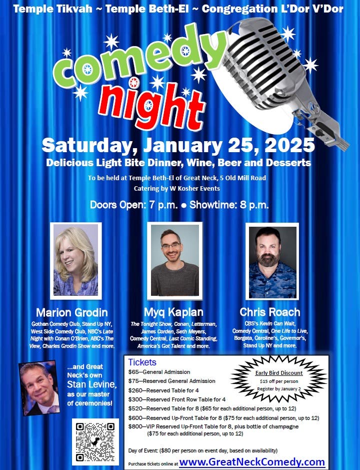 Jan 25 | Comedy Night | Great Neck, NY Patch