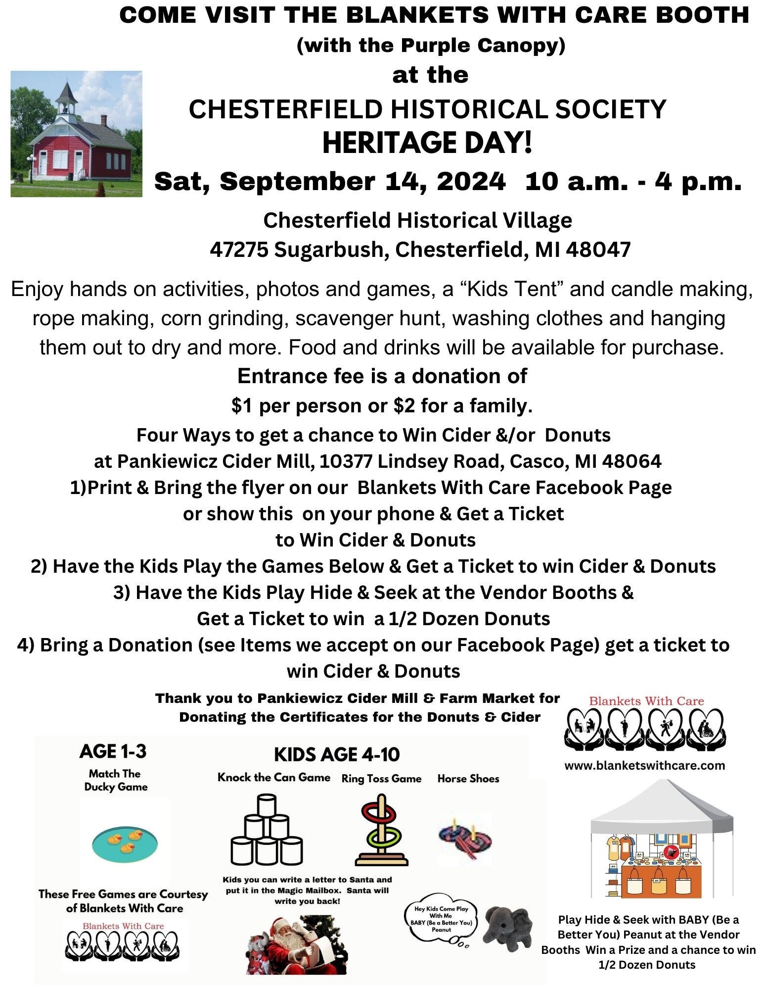 Sep 14 | Visit BWCs Purple Tent @ Heritage Day & get a chance to win ...