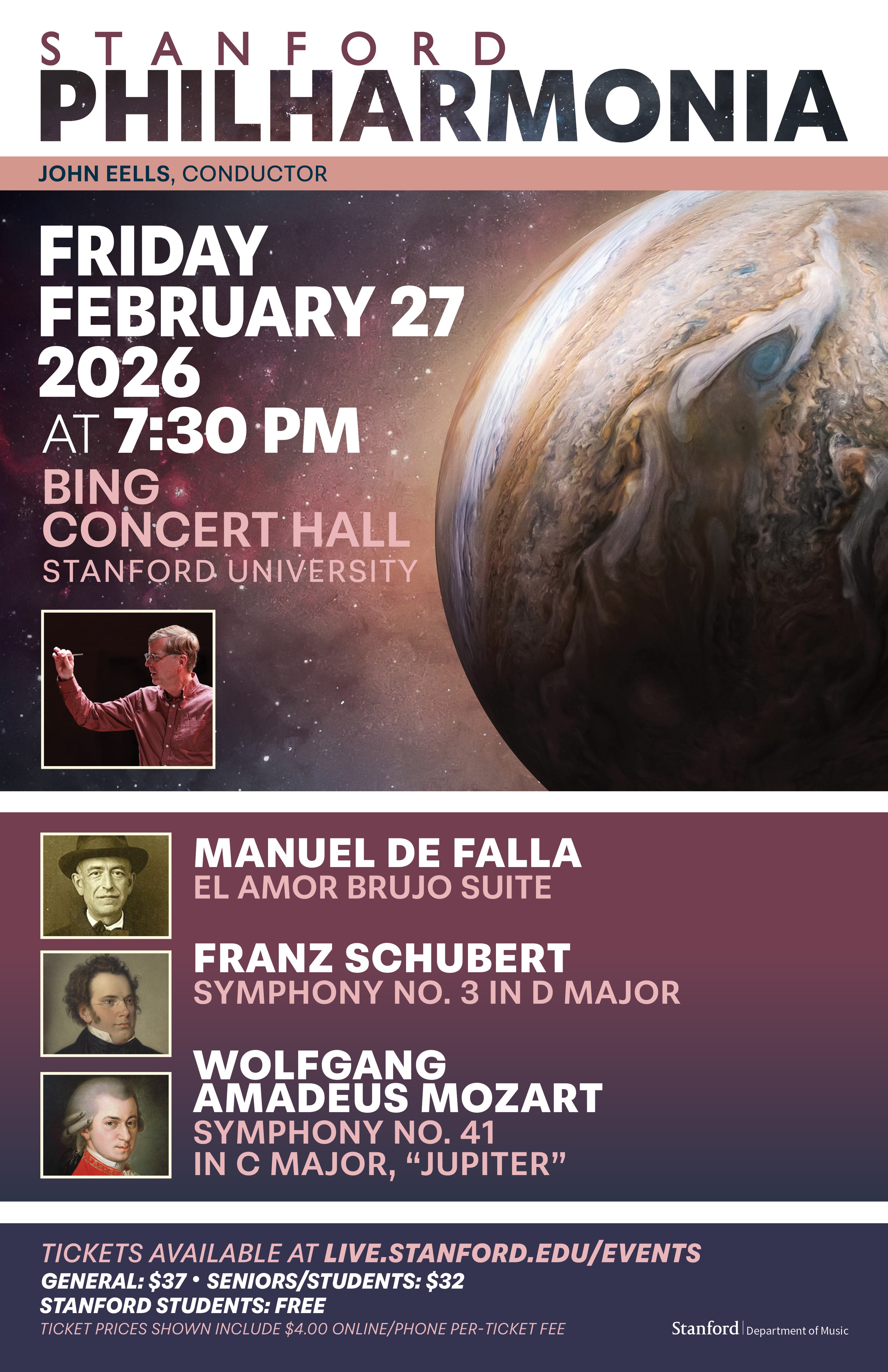 Feb 27 | Stanford Philharmonia Winter Concert | Foster City, CA Patch