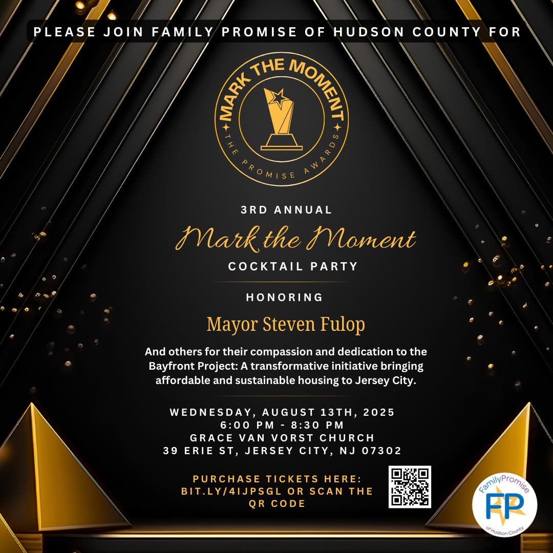Aug 13 | 3rd Annual Mark the Moment: The Promise Awards | Jersey City ...