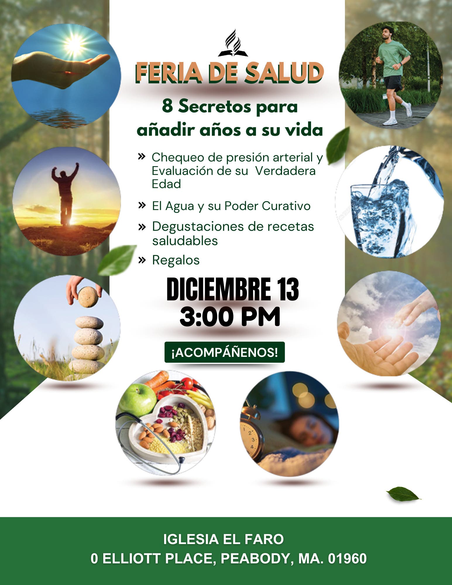 Dec 13 | Health Fair-Feria de Salud at El Faro SDA Church in Peabody ...