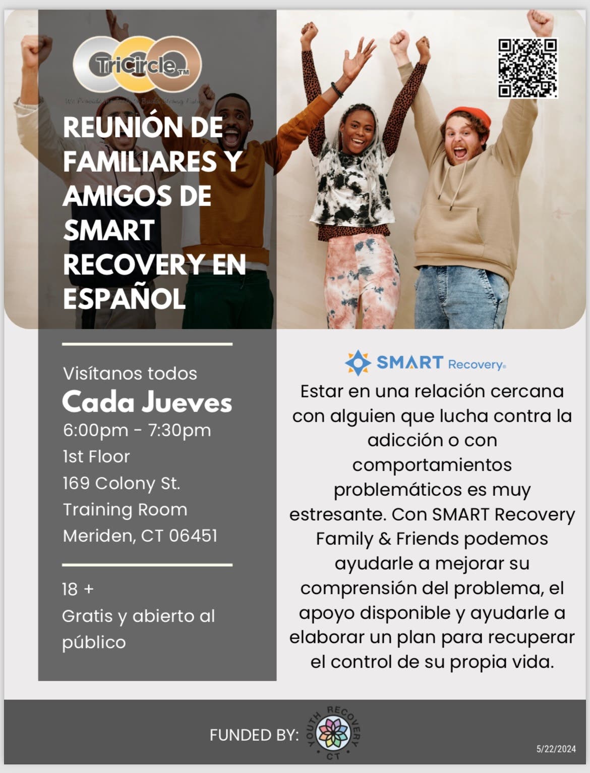 Dec 12 | Reunion de Familiares y Amigos de SMART Recovery en Espanol ...
