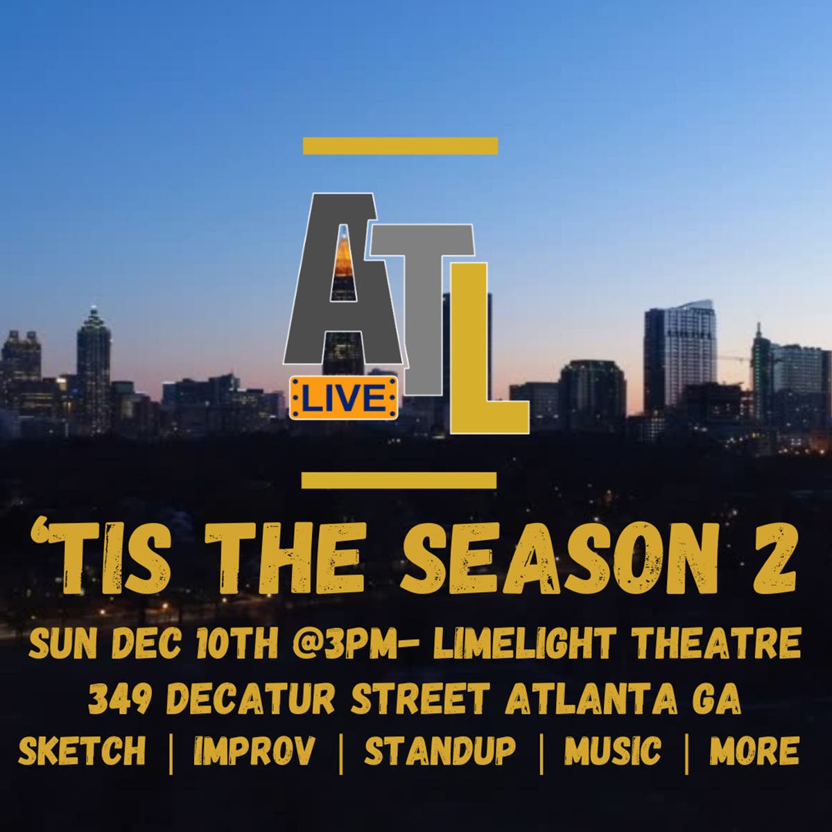 Dec 10 | ATL Live presents 'Tis the Season 2! | Midtown, GA Patch