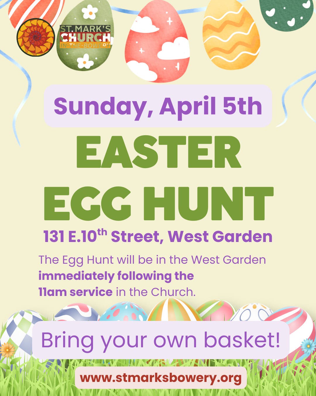 Apr 5 | Easter Egg Hunt | West Village, NY Patch