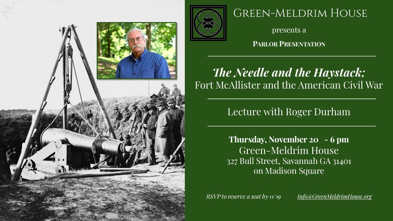 Nov 20 | The Needle and the Haystack: Fort McAllister and the American ...