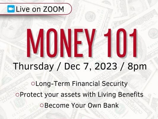 Dec 7 | Free Money 101 Webinar Live on ZOOM | Danbury, CT Patch