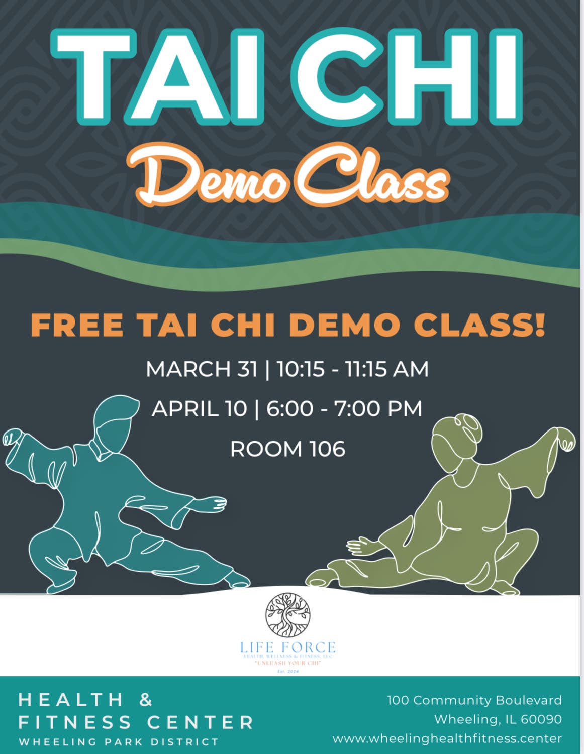 Mar 31 | FREE Tai Chi Trial and Demo Class | Wheeling, IL Patch