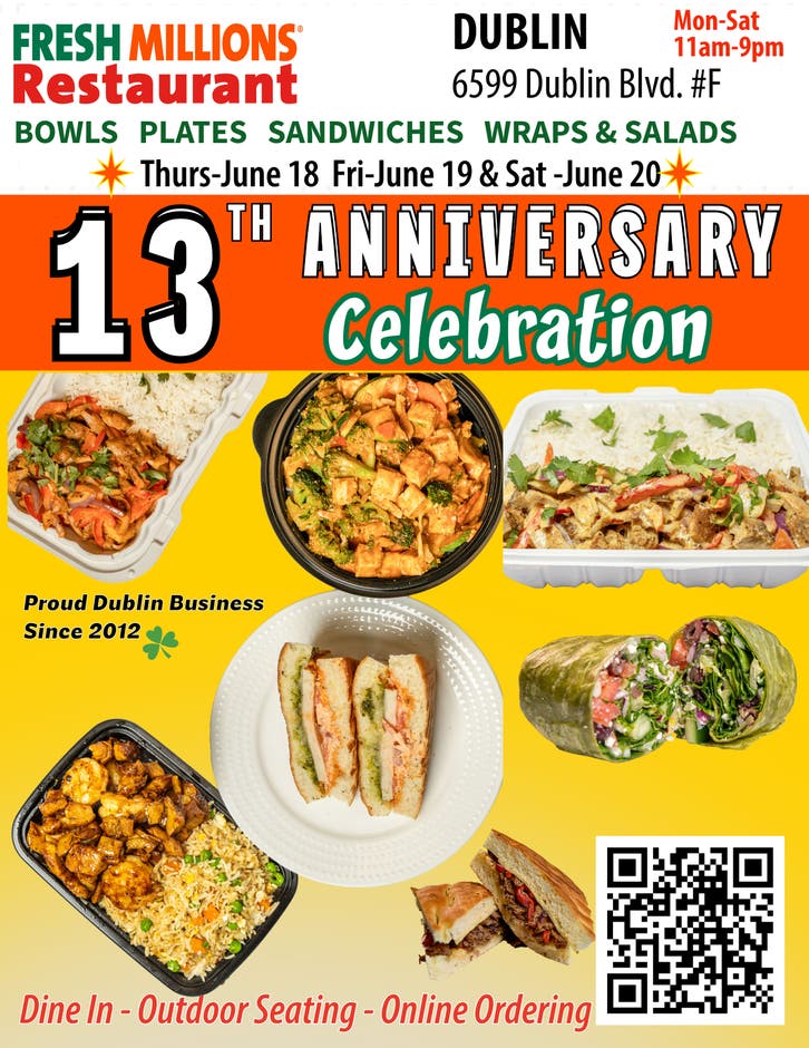 Jun 13 | Celebrating 13 years! FRESH. FAST. FLAVORFUL! FRESH MILLIONS ...