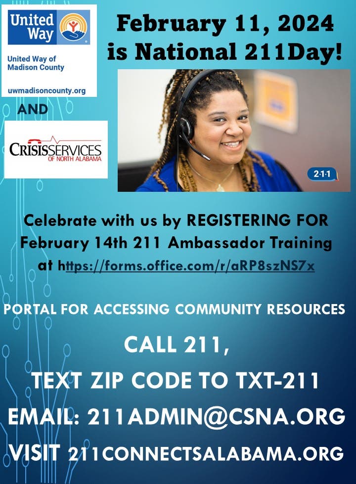 Feb 14 | 211 Ambassador Training from United Way - LOVE ON YOUR ...