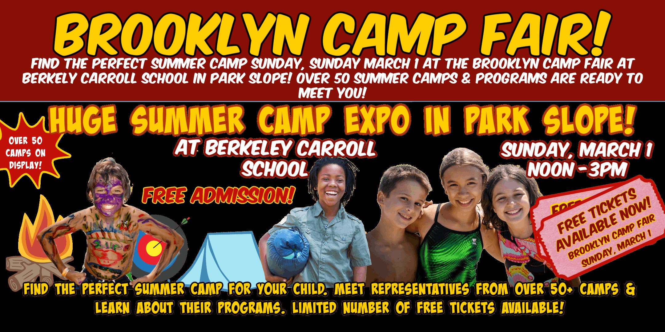 Mar 1 | Brooklyn Camp Fair March 1, 2026 | Brooklyn, NY Patch