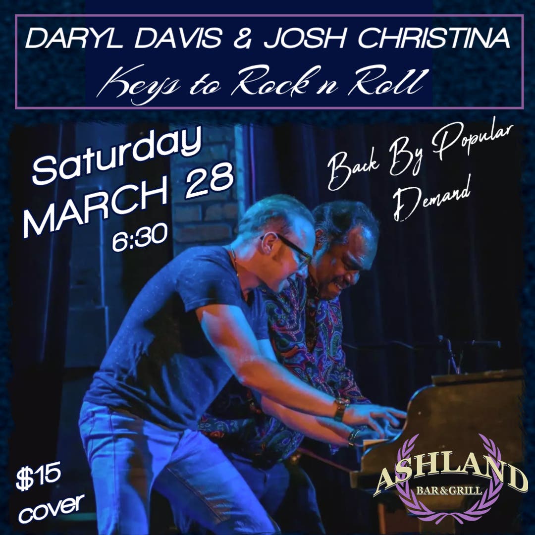 Mar 28 | The Keys of Rock n Roll with Daryl Davis and the Josh ...