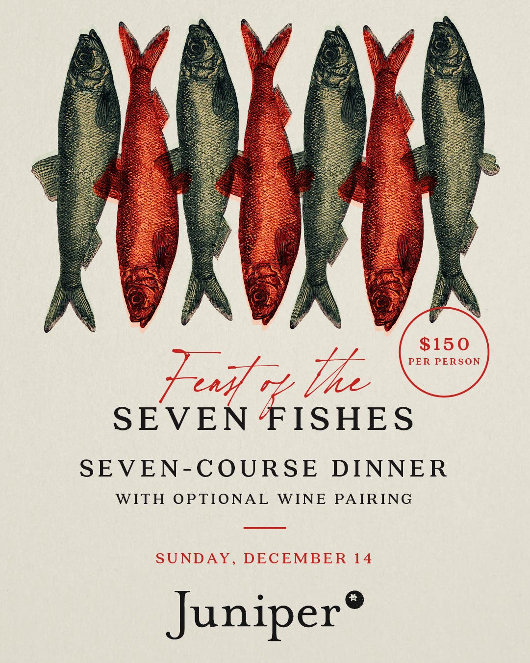 Dec 14 | Juniper x Feast of the Seven Fishes | Austin, TX Patch
