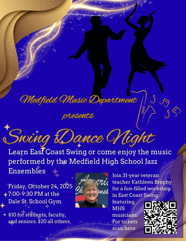 Oct 24 | Swing Dance is Back! | Medfield, MA Patch