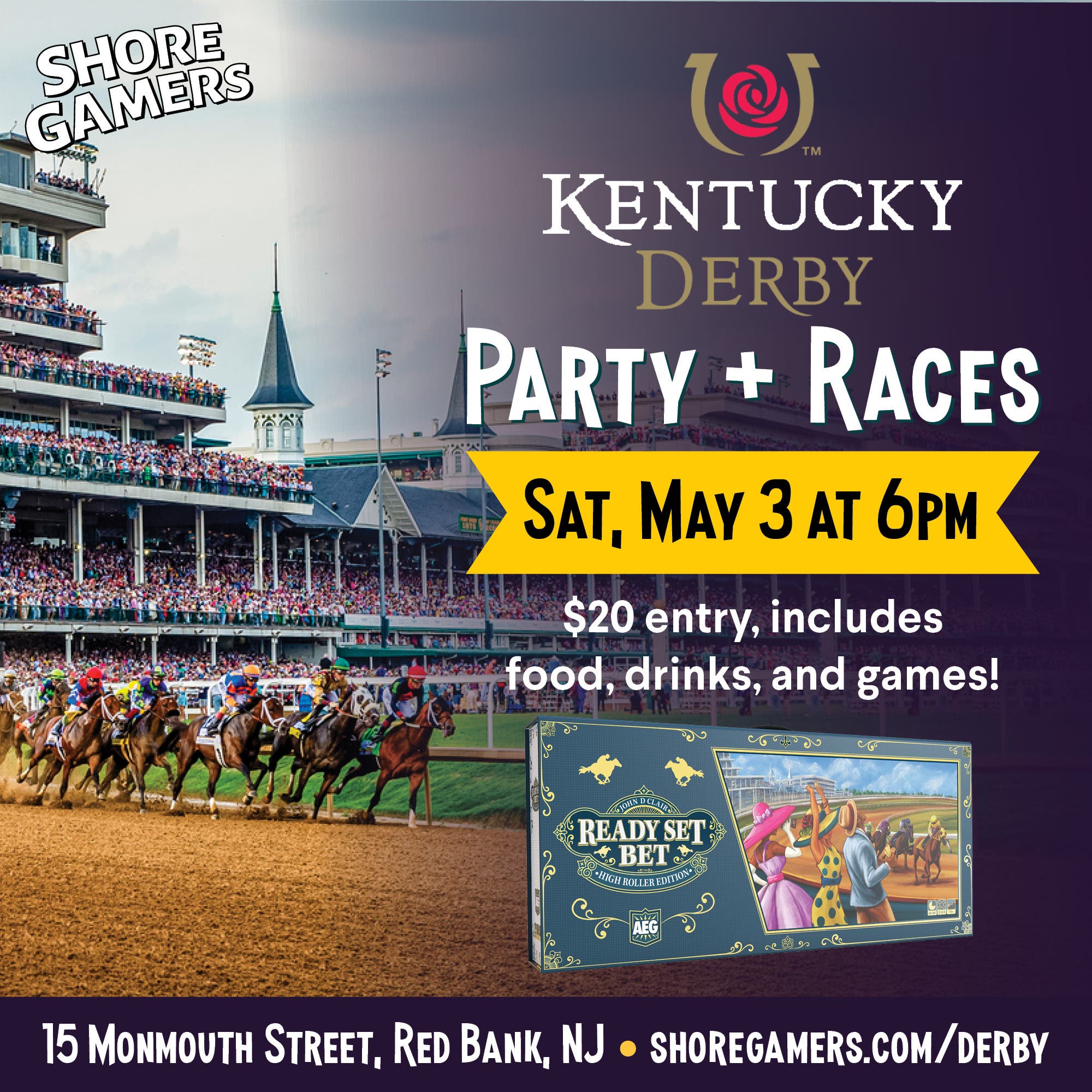 May 3 | Kentucky Derby Party + Games | Red Bank, NJ Patch