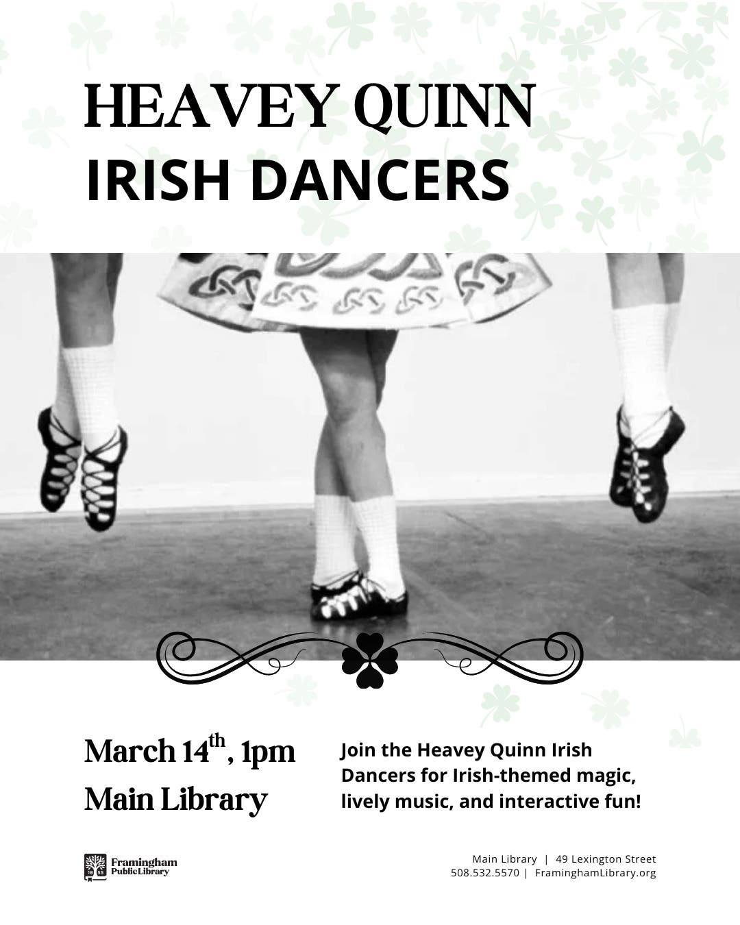 Mar 14 | Heavey Quinn Irish Dancers | FPL Main | Framingham, MA Patch