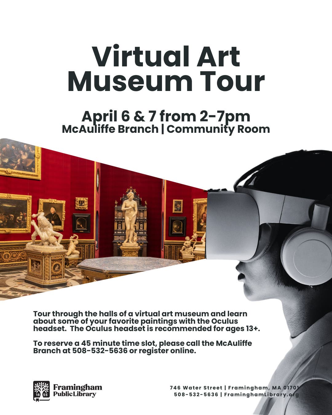 Apr 6 | Virtual Art Museum Tour | Framingham, MA Patch