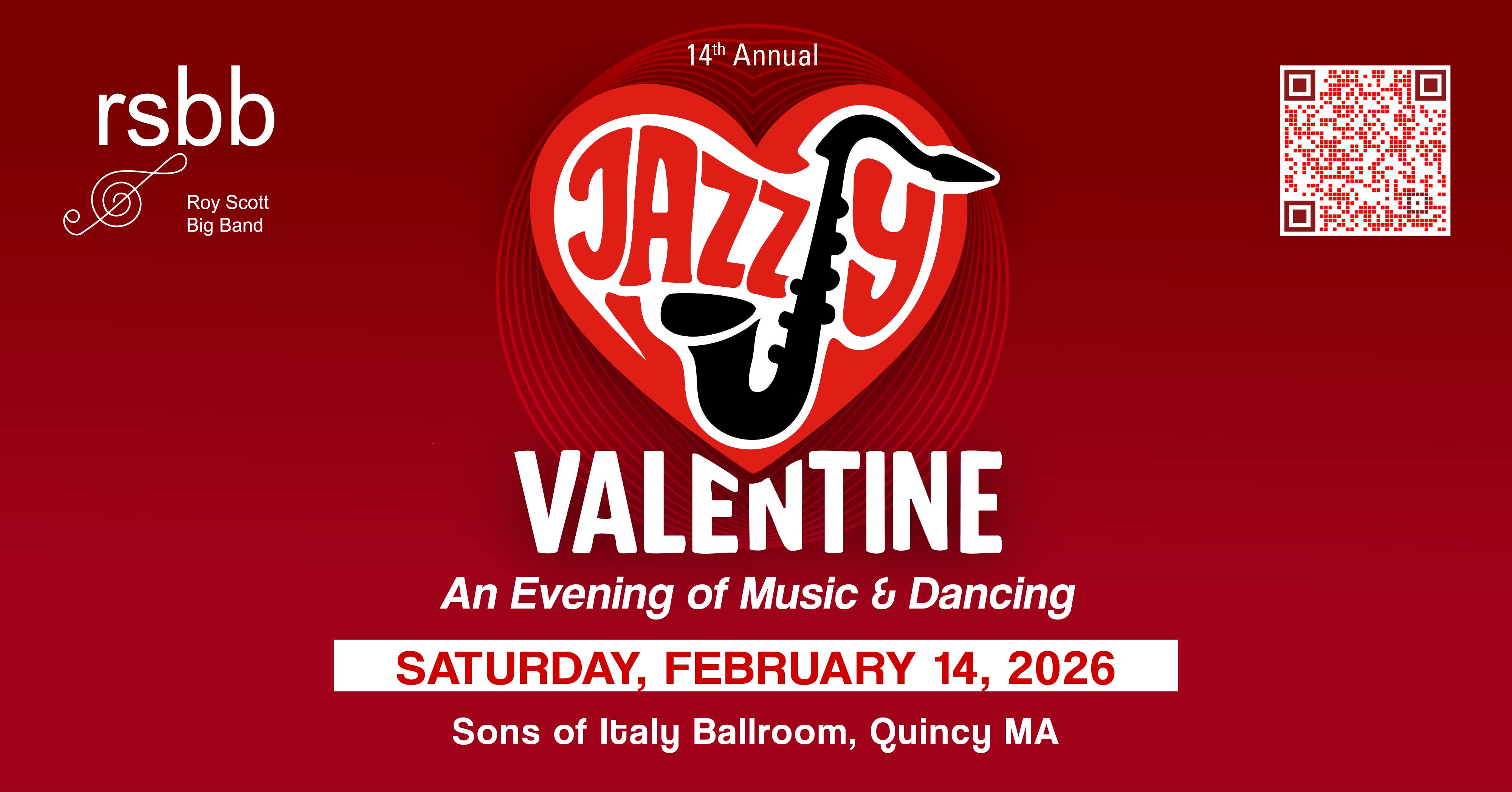 Feb 14 | Jazzy Valentine: An Evening of Music and Dancing | Quincy, MA ...