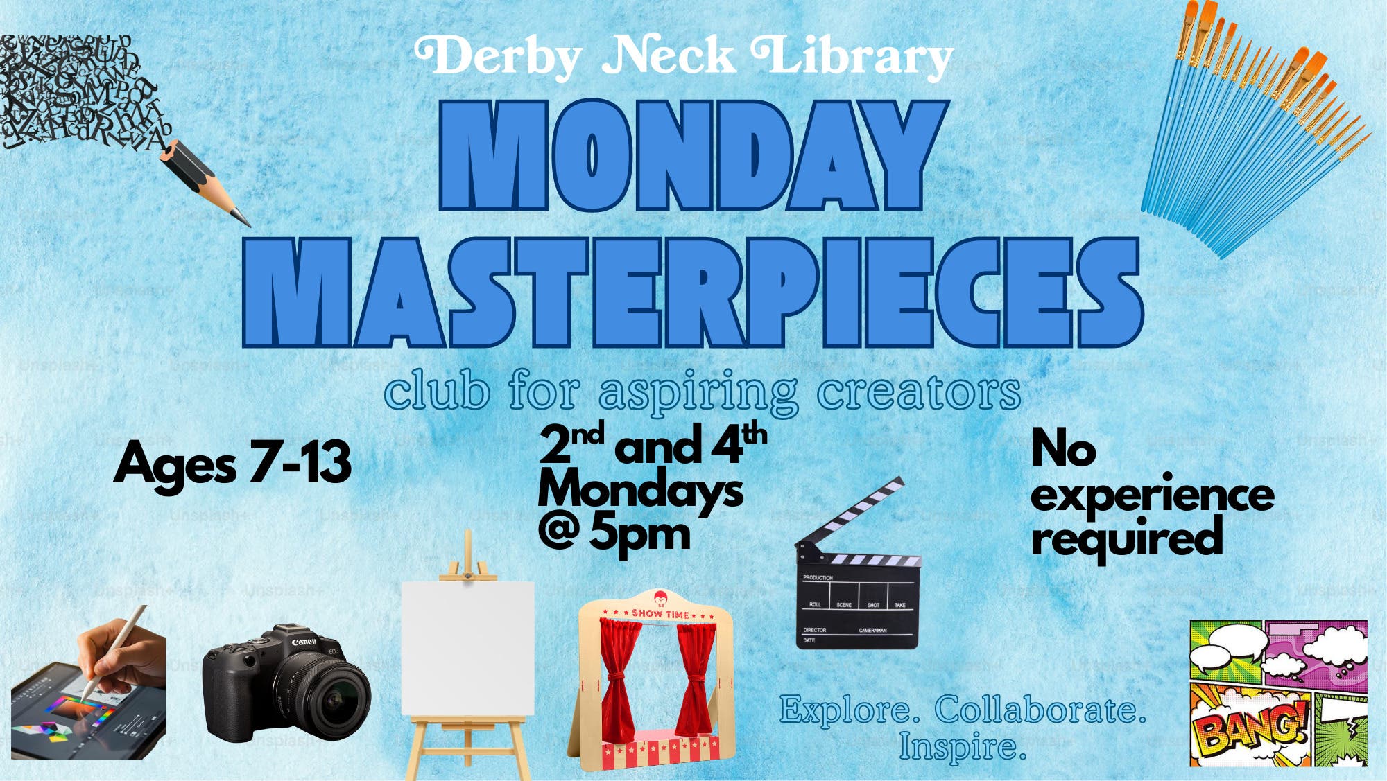 Nov 24 | Derby Neck Library - Monday Masterpieces | Shelton, CT Patch