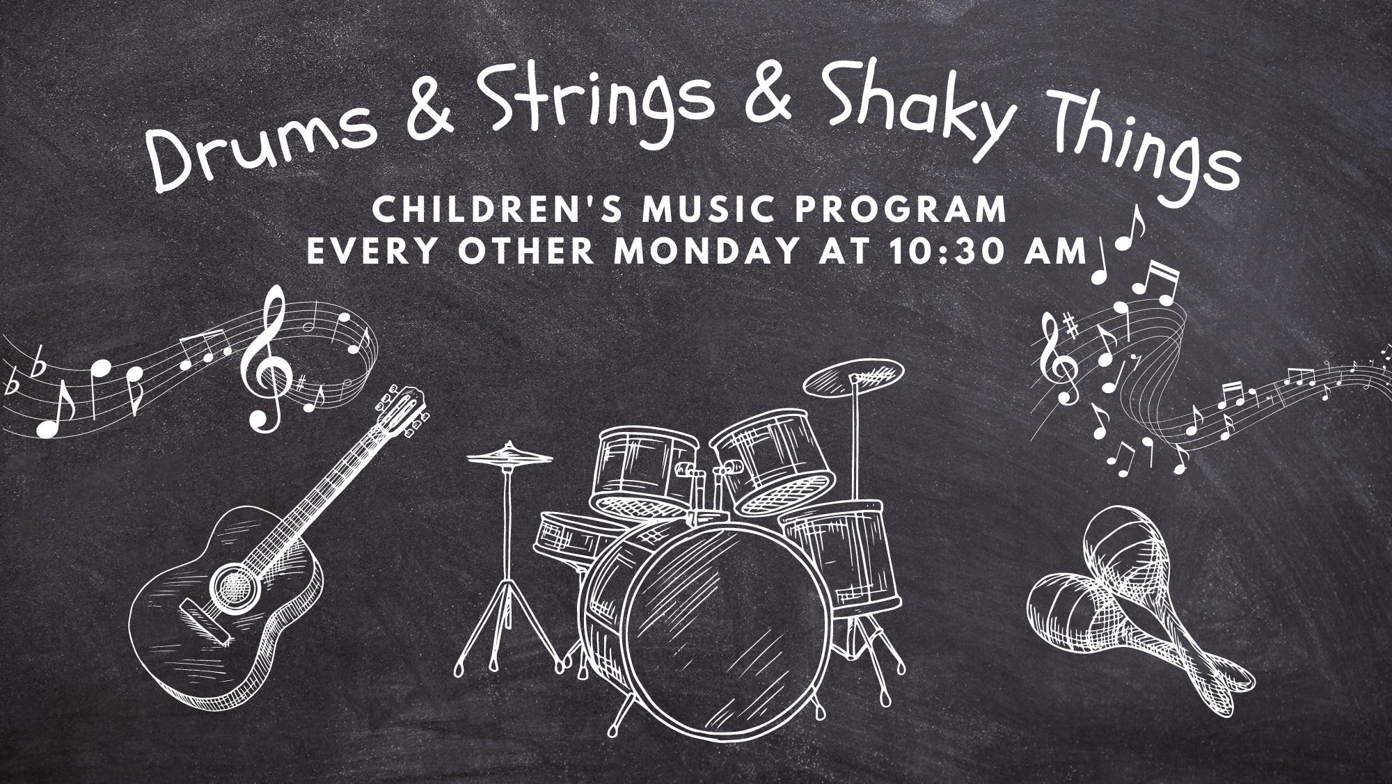 Dec 8 | Derby Neck Library - Drums & Strings & Shaky Things | Shelton ...