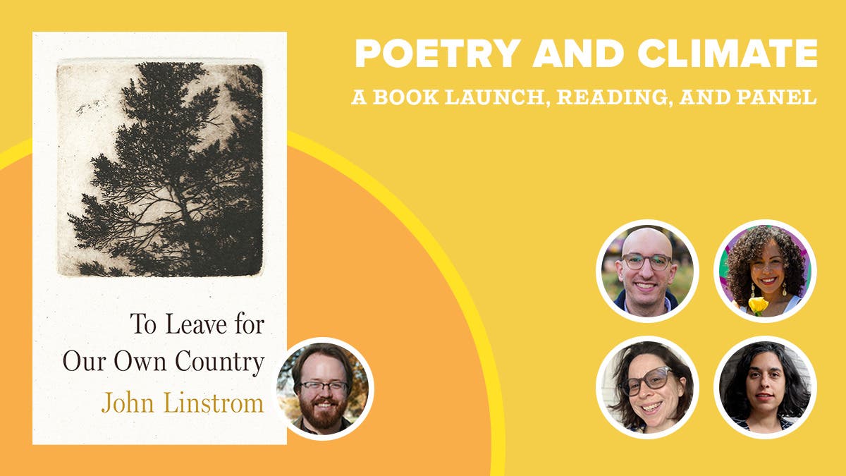Apr 16 | Poetry and Climate: A Book Launch, Reading, and Panel | SoHo ...