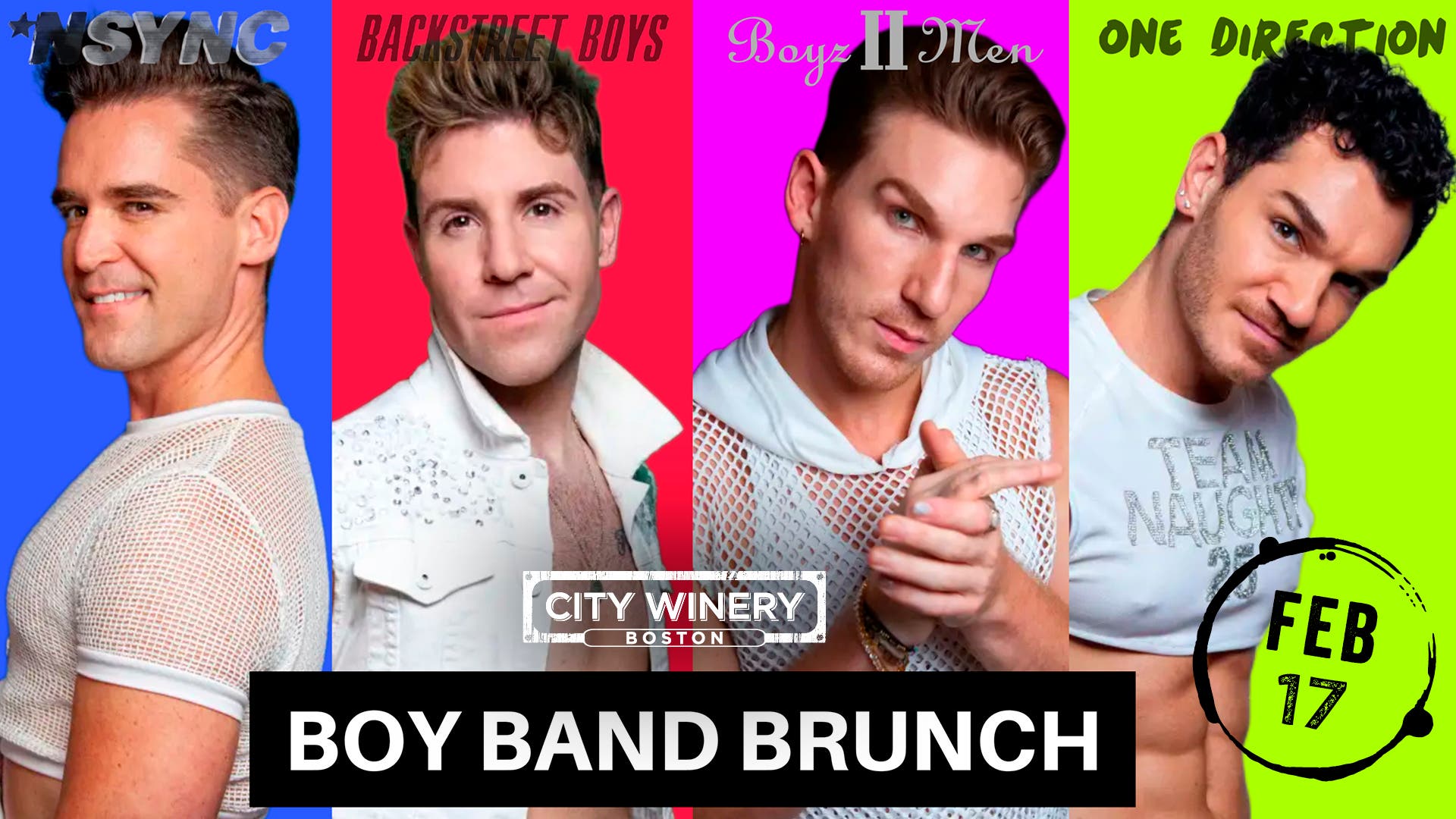 Feb 17 | Boy Band Brunch | Boston, MA Patch
