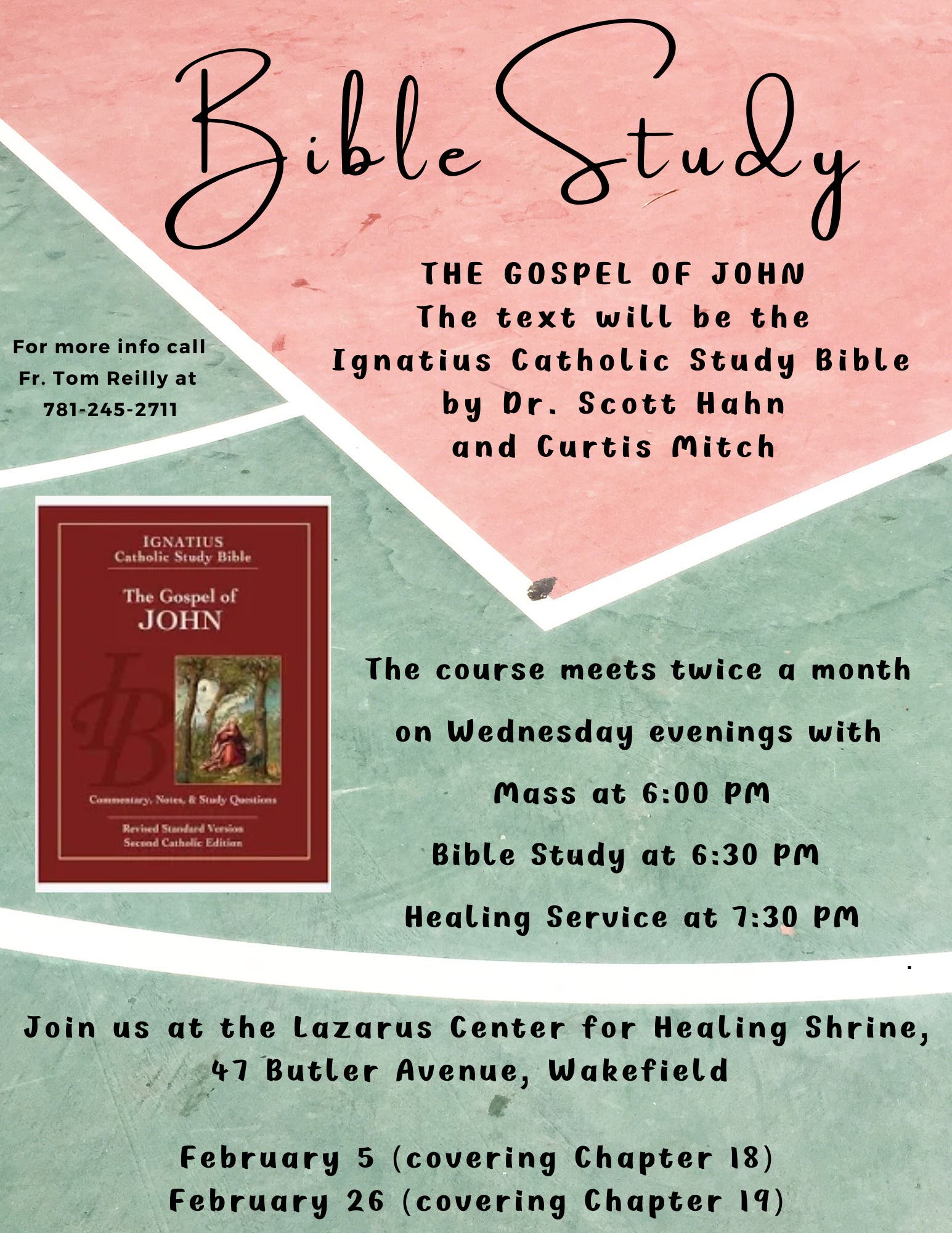 Feb 5 | Bible Study | Wakefield, MA Patch