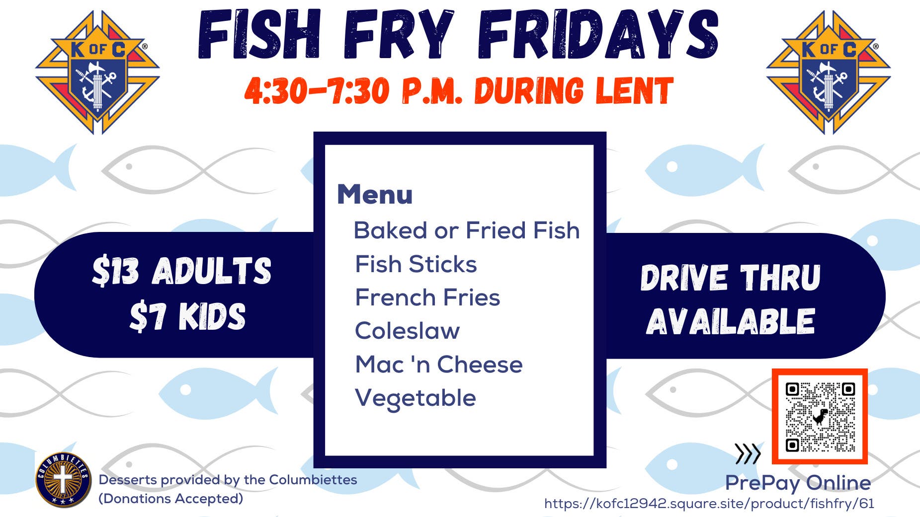 Apr 4 | St Brendan Lenten Fish Fry | Cumming, GA Patch