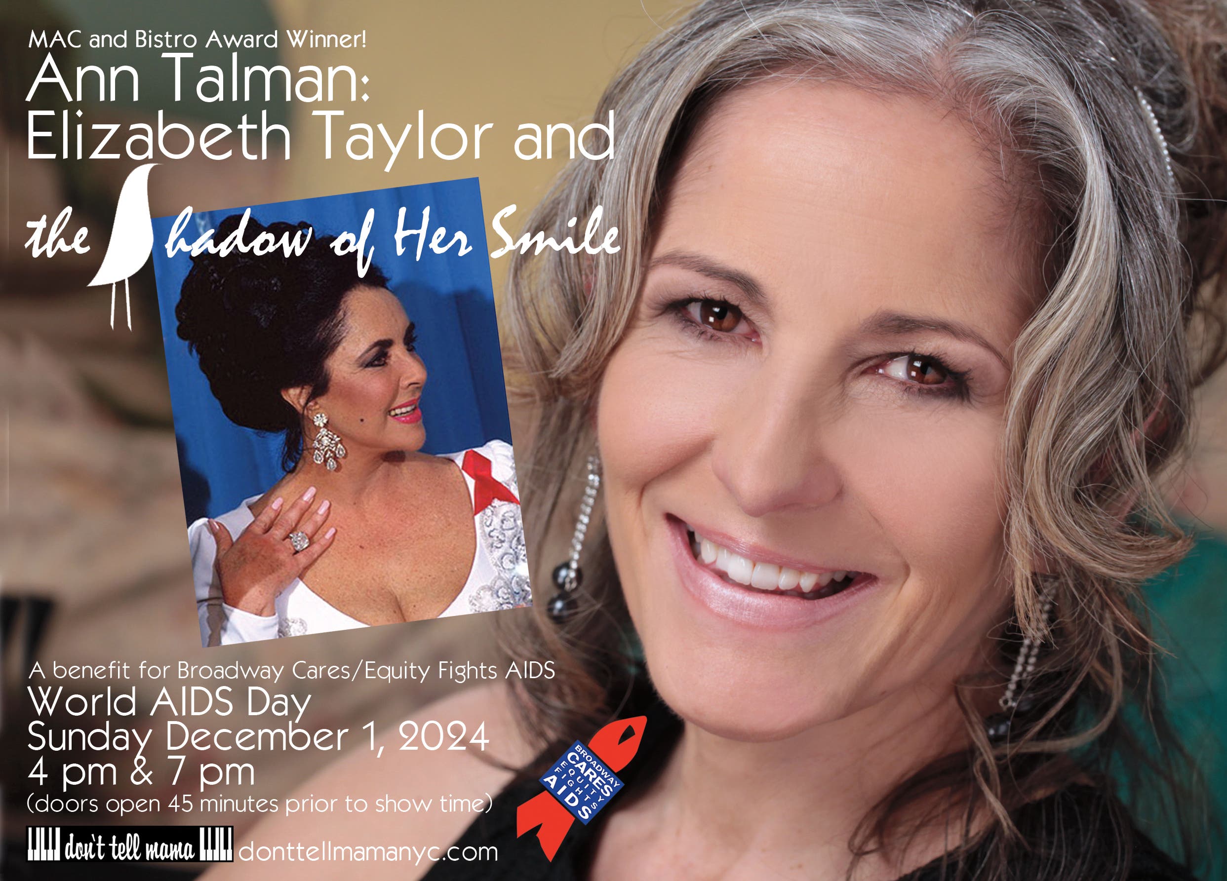 Dec 1 | Ann Talman: Elizabeth Taylor and The Shadow of Her Smile | New ...